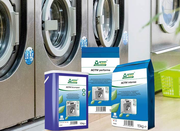 Green and Clean: Sustainable washing powders by Green Care Professional ...